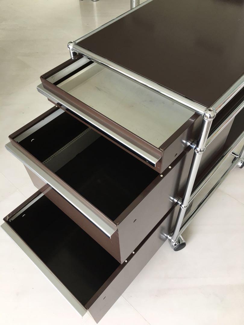 USM drawers, Furniture & Home Living, Furniture, Tables & Sets on Carousell