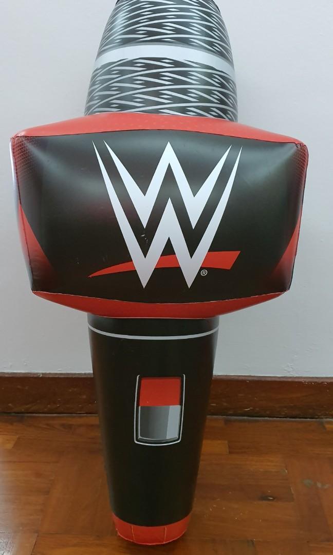 WWE AIRNORMOUS MICROPHONE INFLATABLE TOY, Hobbies & Toys, Toys & Games ...
