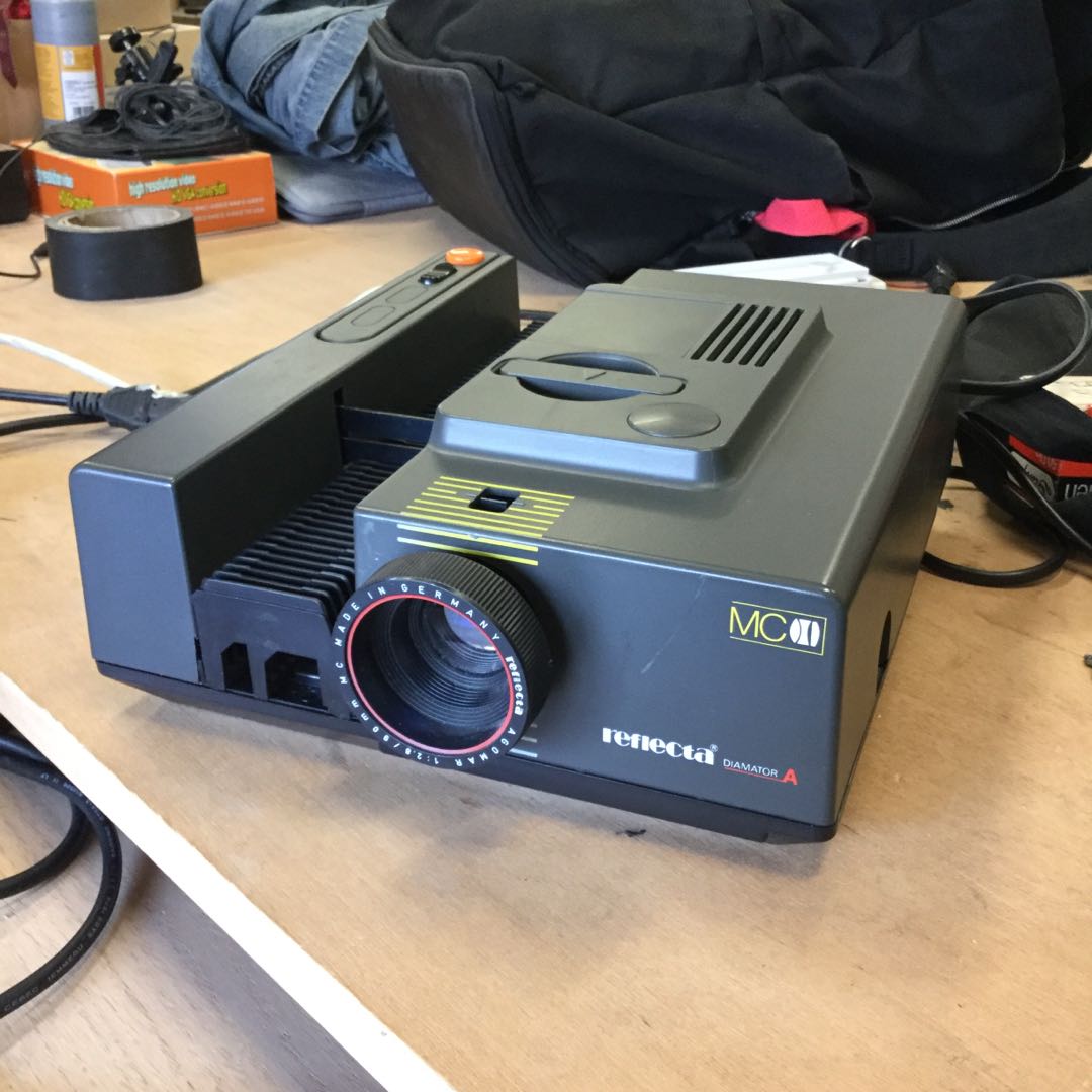 35mm Slide Projector Reflecta Diamator A, Photography, Cameras on Carousell