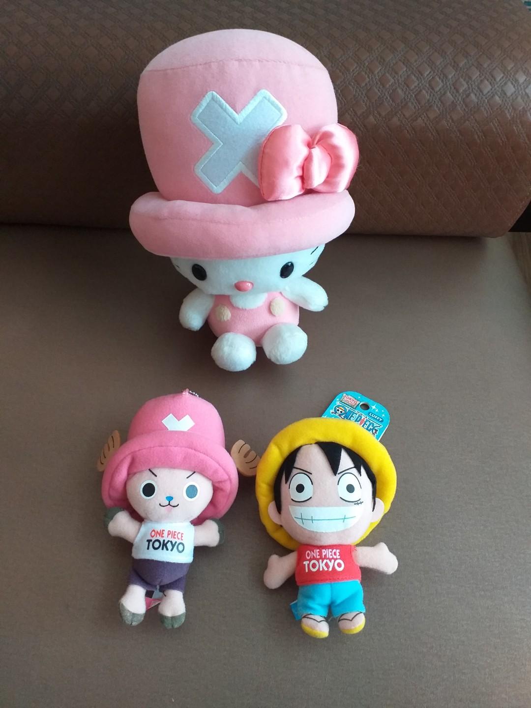 Boneka choper, luffy and chopper hello kitty, Toys & Collectibles ...