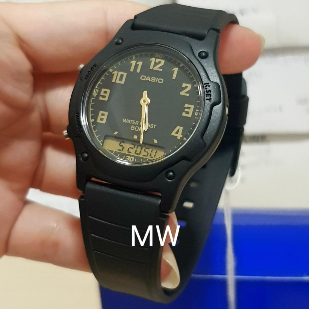 CASIO MEN'S SPORT RUBBER STRAP WATCH AW49H-1B, Mobile Phones & Gadgets ...