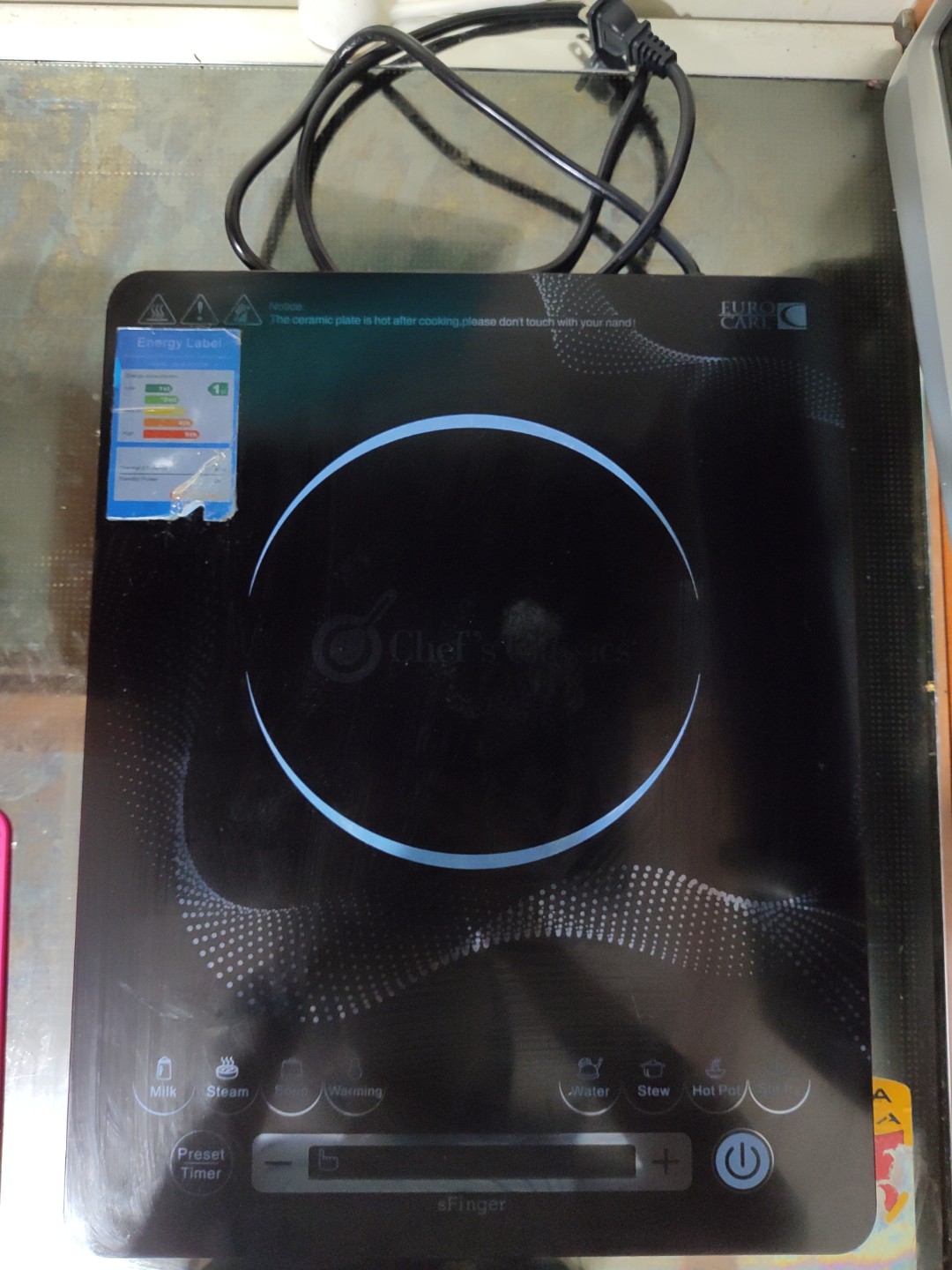 Chef's Classic Induction Stove, Furniture & Home Living, Kitchenware ...