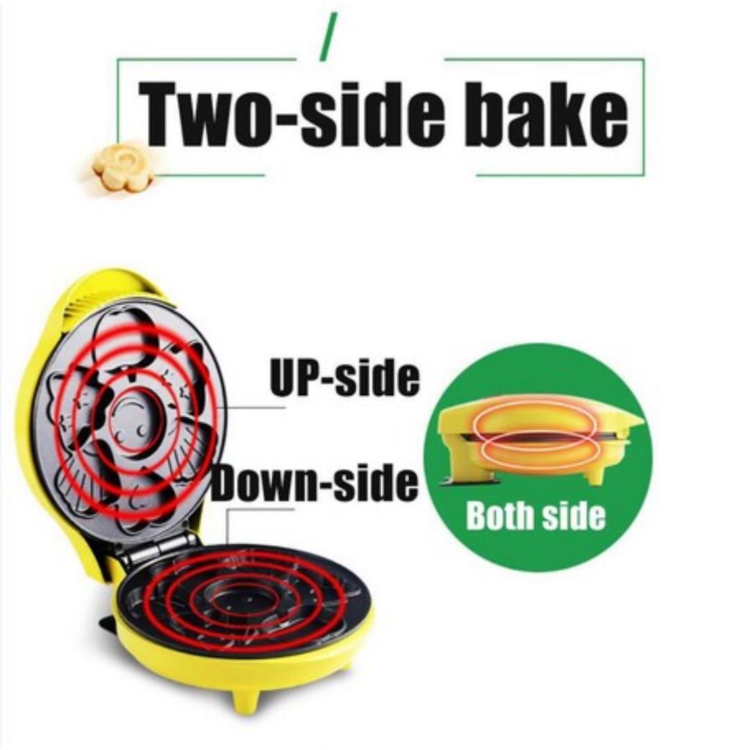 Electric Hot Cake Maker Cup Pan Egg Waffle, Furniture & Home Living ...
