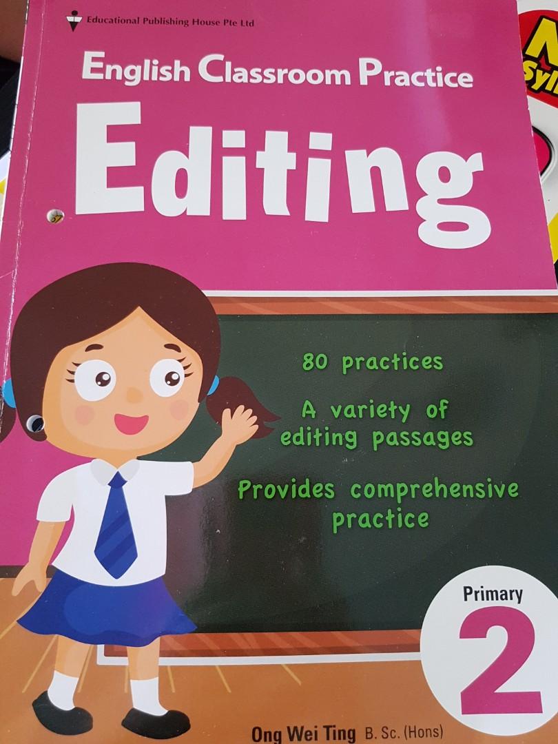 EPH English Classroom Practice Editing English Primary 2 P2, Hobbies ...