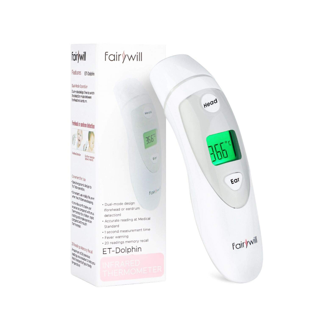 Fairywill 4-IN-1 Temperature Thermometer, Babies & Kids, Nursing ...