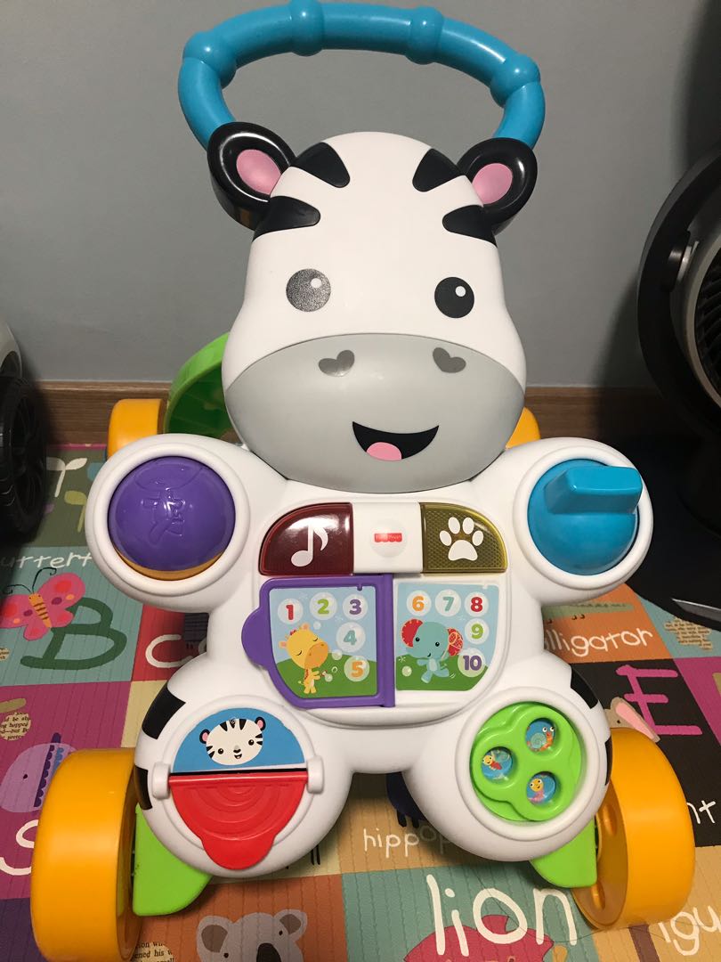 Fisher Price Zebra Walker, Babies & Kids, Infant Playtime on Carousell