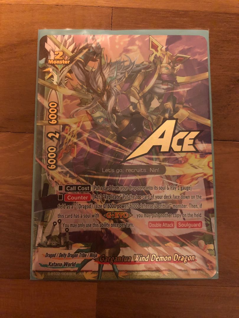 Gargantua Wind Demon Dragon Ace Rare, Hobbies & Toys, Toys & Games on ...