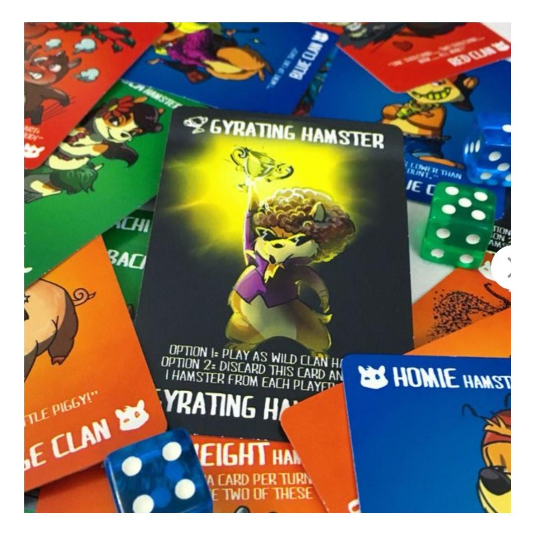 Gyrating Hamsters - Fun Card and Dice Game (Clearance)!, Toys & Games ...