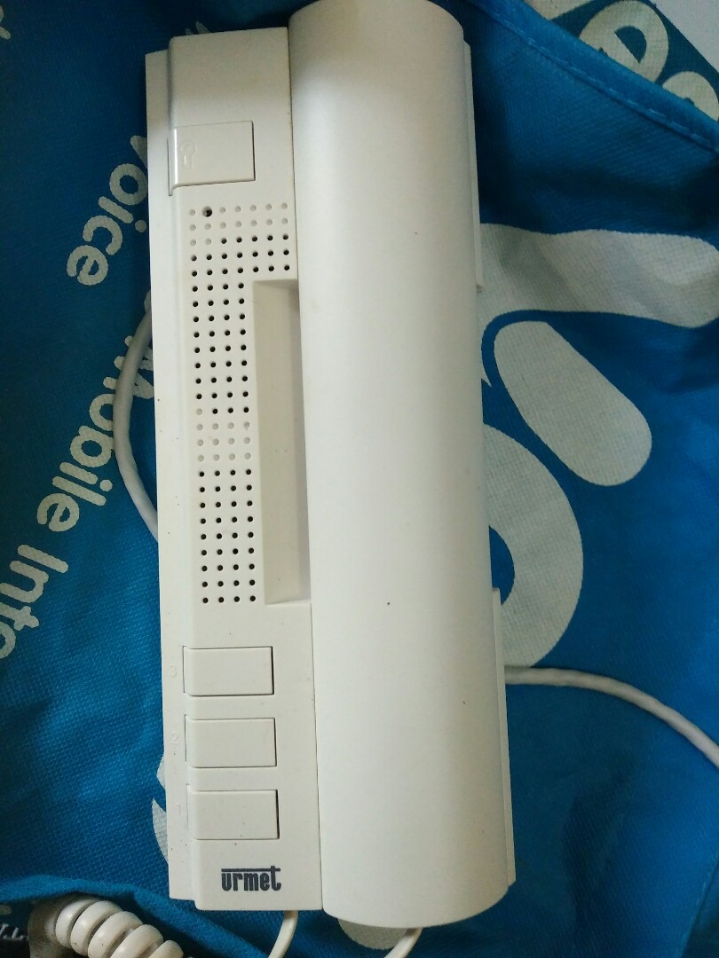 Intercom phone urmet, Furniture & Home Living, Security & Locks ...