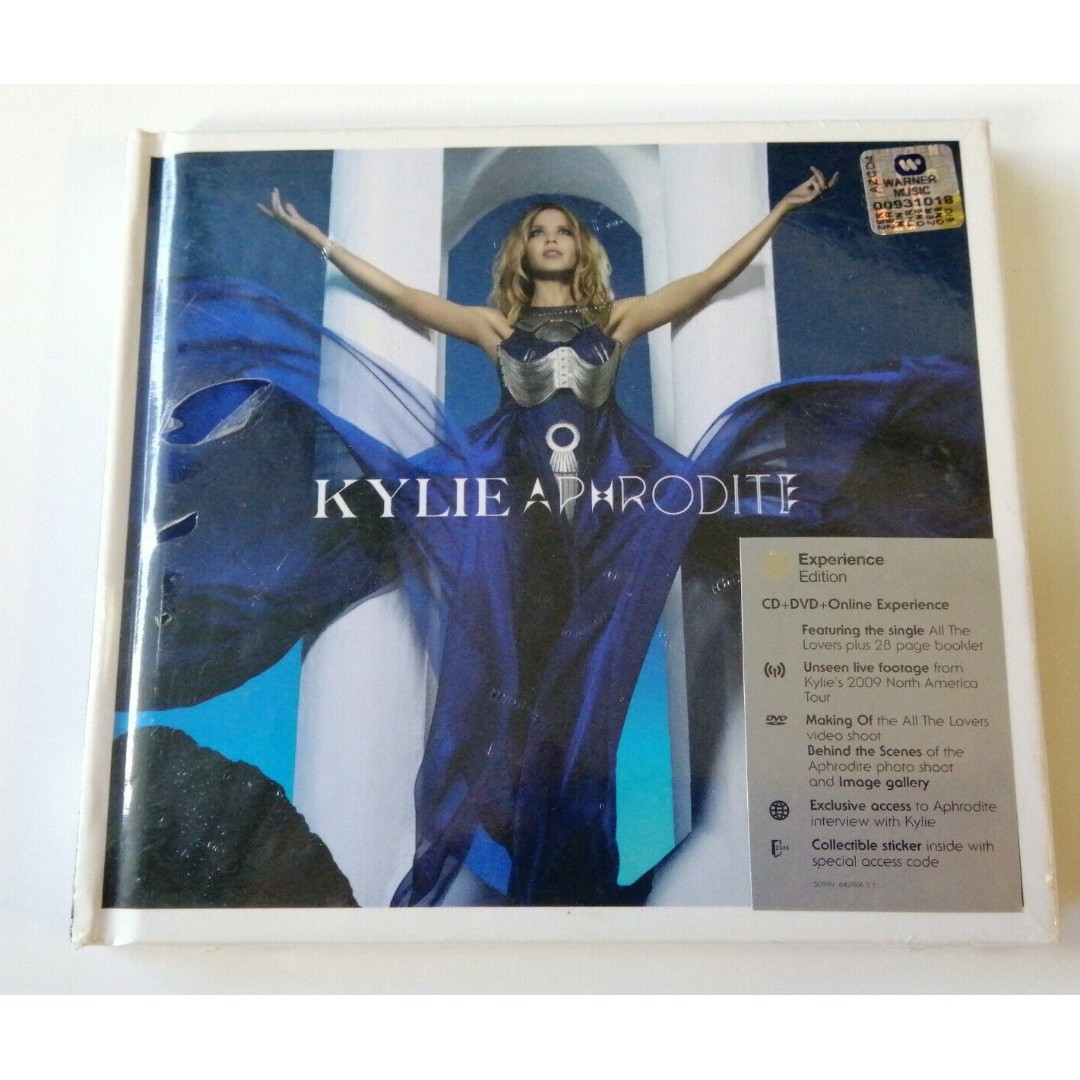 Kylie Minogue - Aphrodite CD + DVD Singapore Press new, Hobbies & Toys ...
