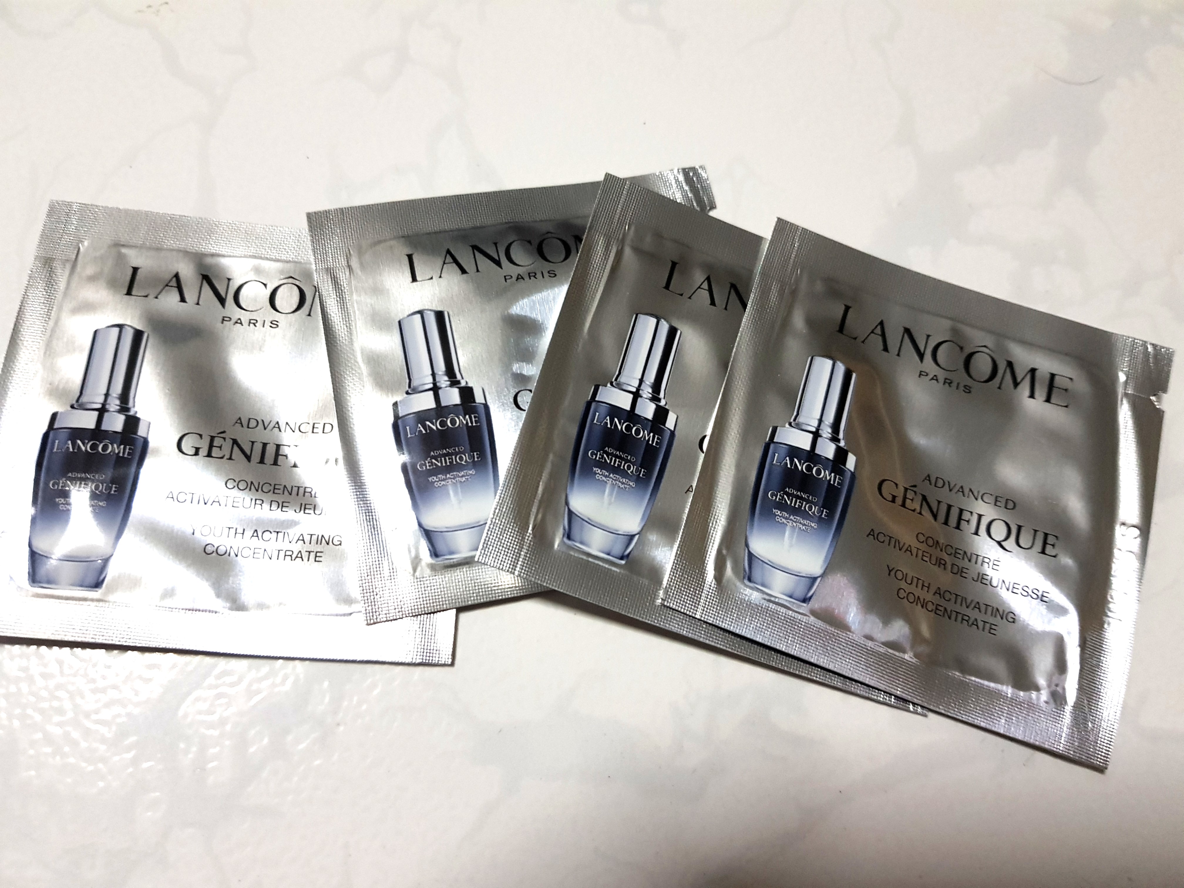 LANCOME ADVANCED GENIFIQUE YOUTH ACTIVATING CONCENTRATE SAMPLES, Beauty ...