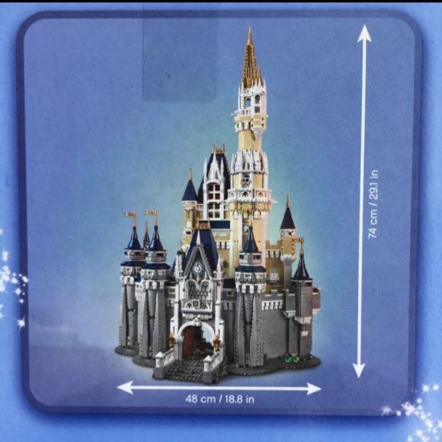 【全新】LEGO Disney Castle #71040, 興趣及遊戲, 玩具 & 遊戲類 - Carousell
