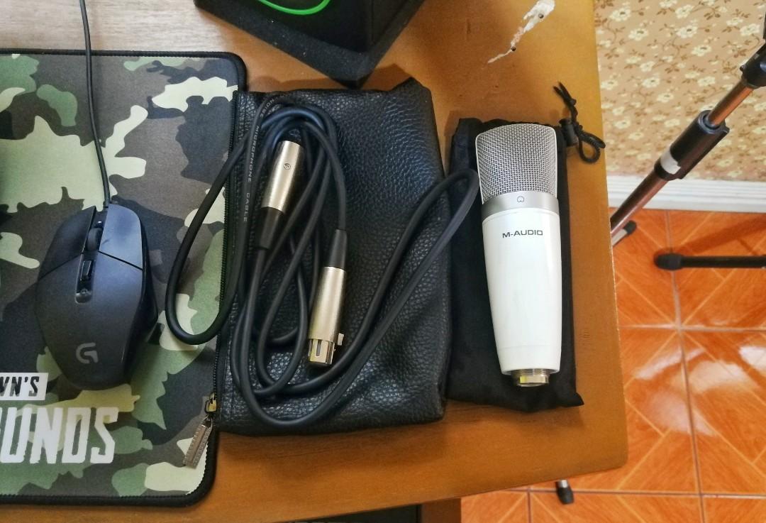 M AUDIO Condenser Microphone, Audio, Microphones on Carousell