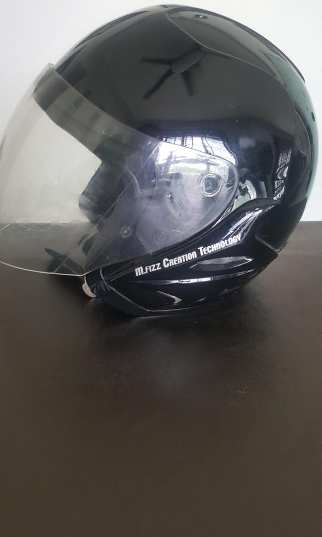 M Fizz Helmet, Motorcycles, Motorcycle Apparel on Carousell