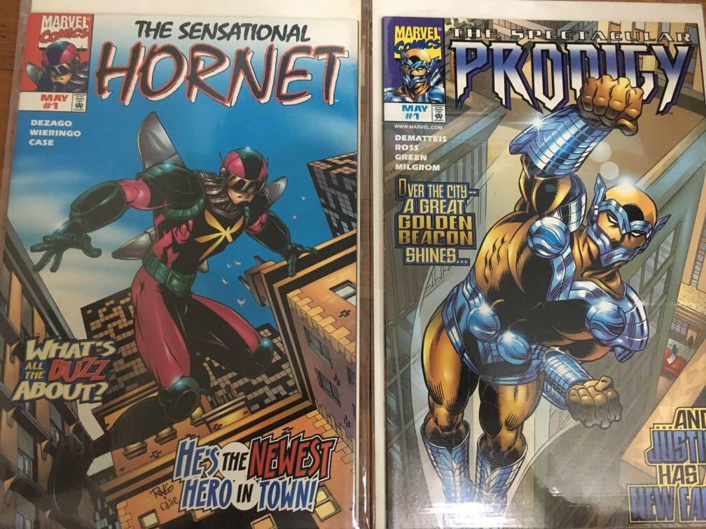 Marvel Comics Hornet and Prodigy, Hobbies & Toys, Books & Magazines ...