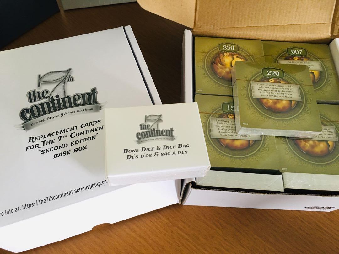 *New* The 7th continent, Toys & Games, Board Games & Cards on Carousell