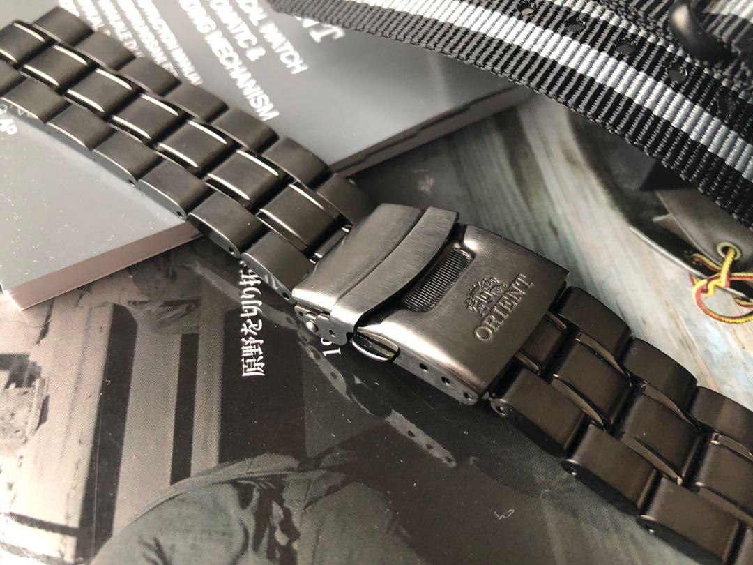 Orient Ray Raven ii full set with unworn bracelet and Nato, Mobile ...