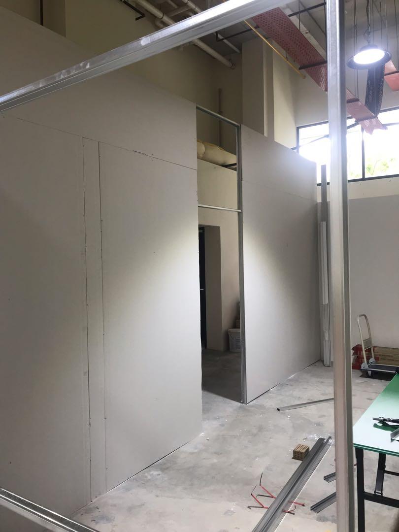 Pasang Dinding partition Gypsum Board Untuk Kindergarten, Services ...