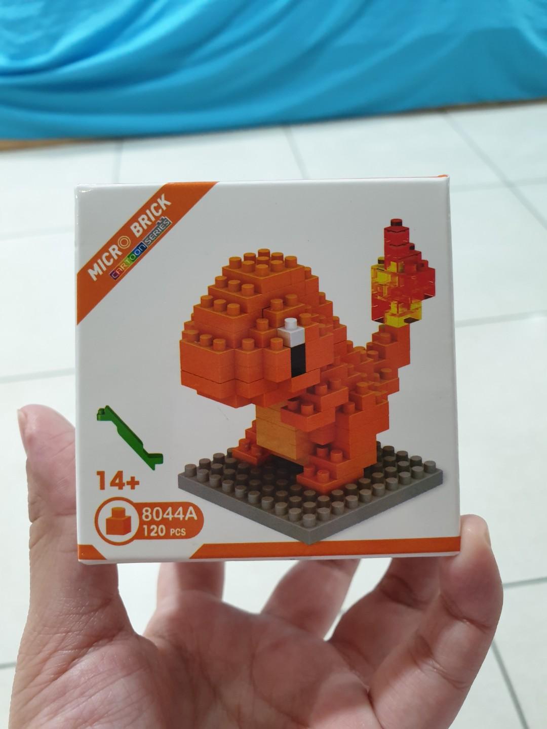 POKEMON Micro Brick (Charmander and Squirtle), Hobbies & Toys, Toys ...