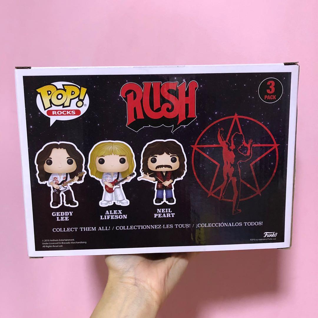 Pop Rock - RUSH funko pops, Hobbies & Toys, Toys & Games on Carousell