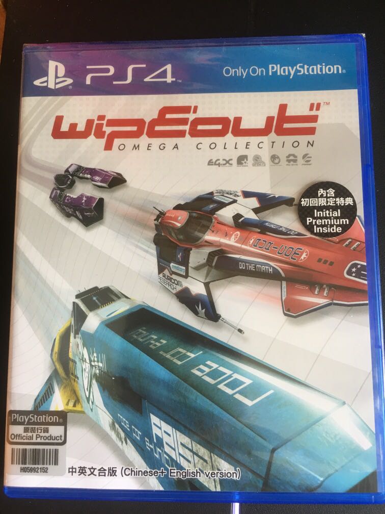 PS4 Wipeout Omega Collection 中英文合版, 電子遊戲, 電子遊戲, PlayStation - Carousell