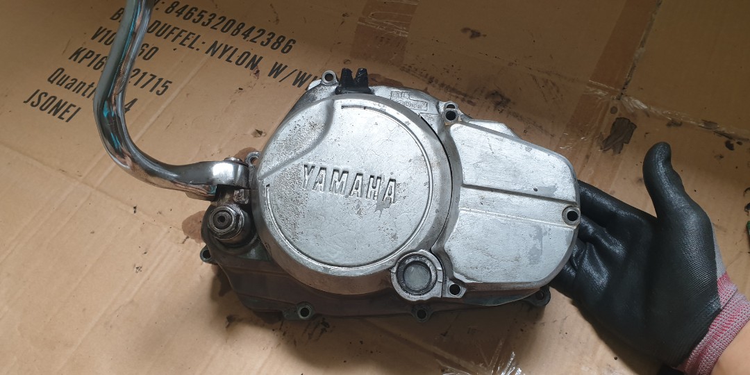 RXZ Engine Case, Motorcycles, Motorcycle Accessories on Carousell