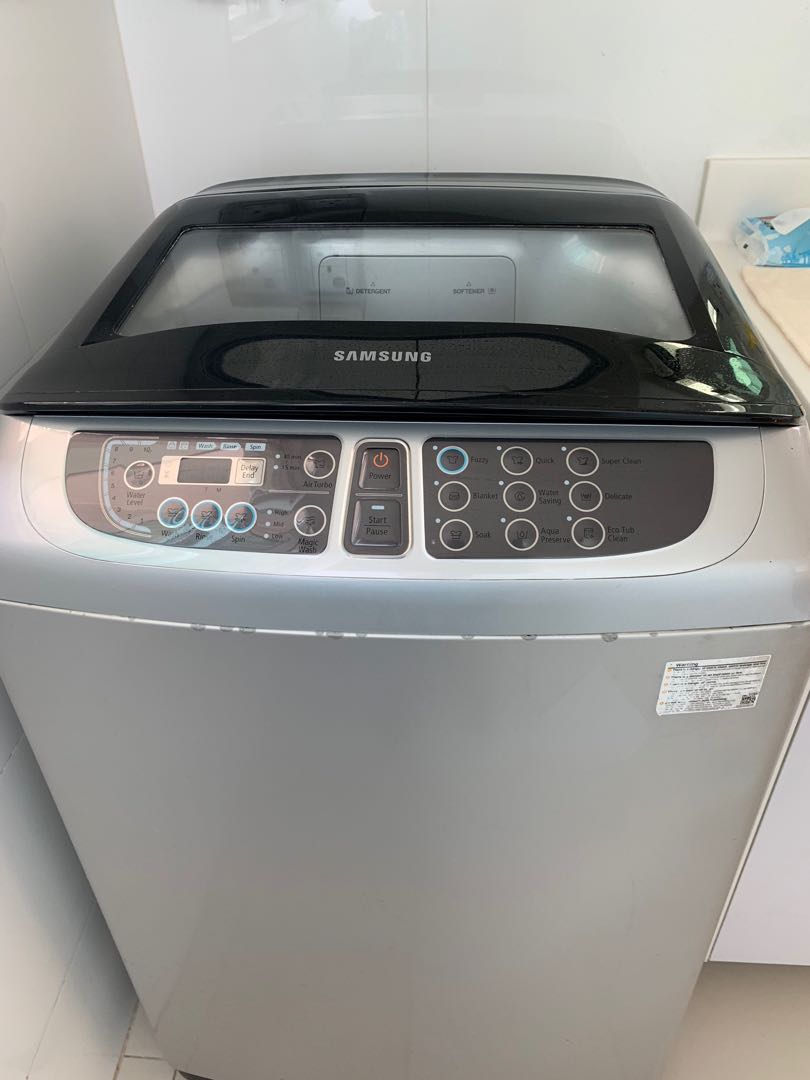 Samsung Washing Machine 9.0kg, TV & Home Appliances, Washing Machines ...