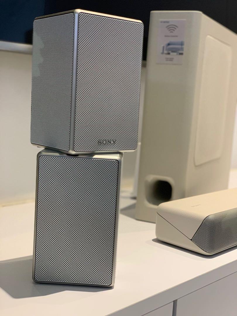 SONY SRS-ZR5 Portable Wireless BLUETOOTH®/Wi-Fi Speaker (White), Audio ...