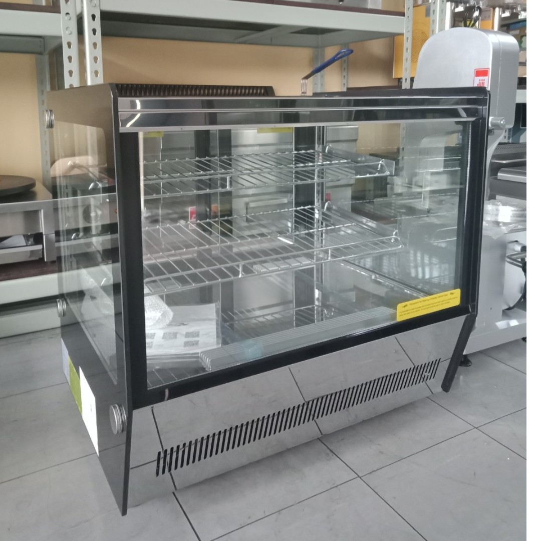 Square cold Cake Display Chiller, Everything Else, Others on Carousell