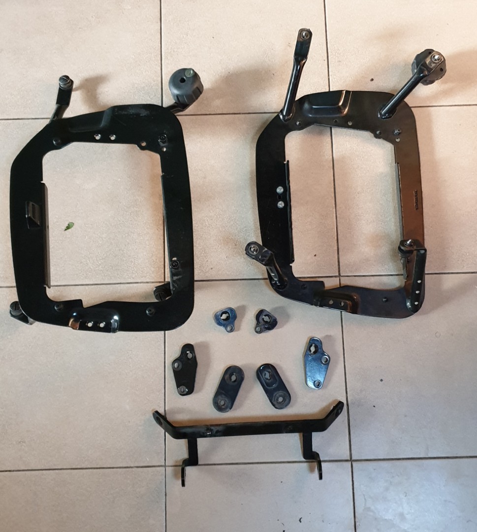 SW Motech side panniers rack for CBR 1100XX - BlackBird, Motorcycles ...