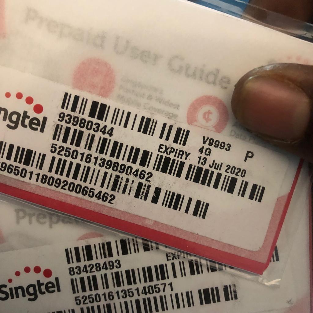 Taikong preregistered card, Mobile Phones & Gadgets, Mobile & Gadget ...