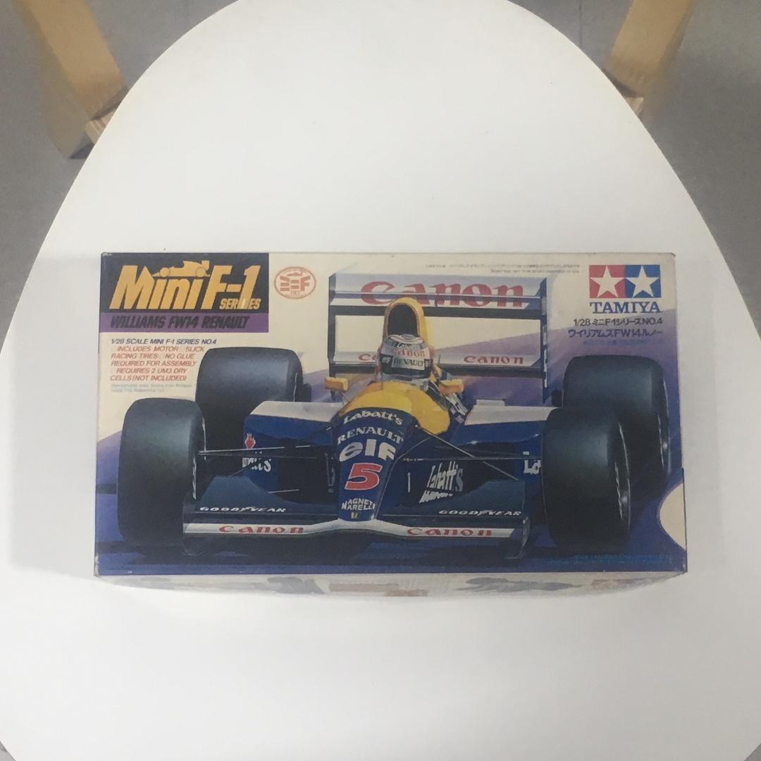 Tamiya Mini F-1 Series Williams Renault 1/28, Hobbies & Toys, Toys ...