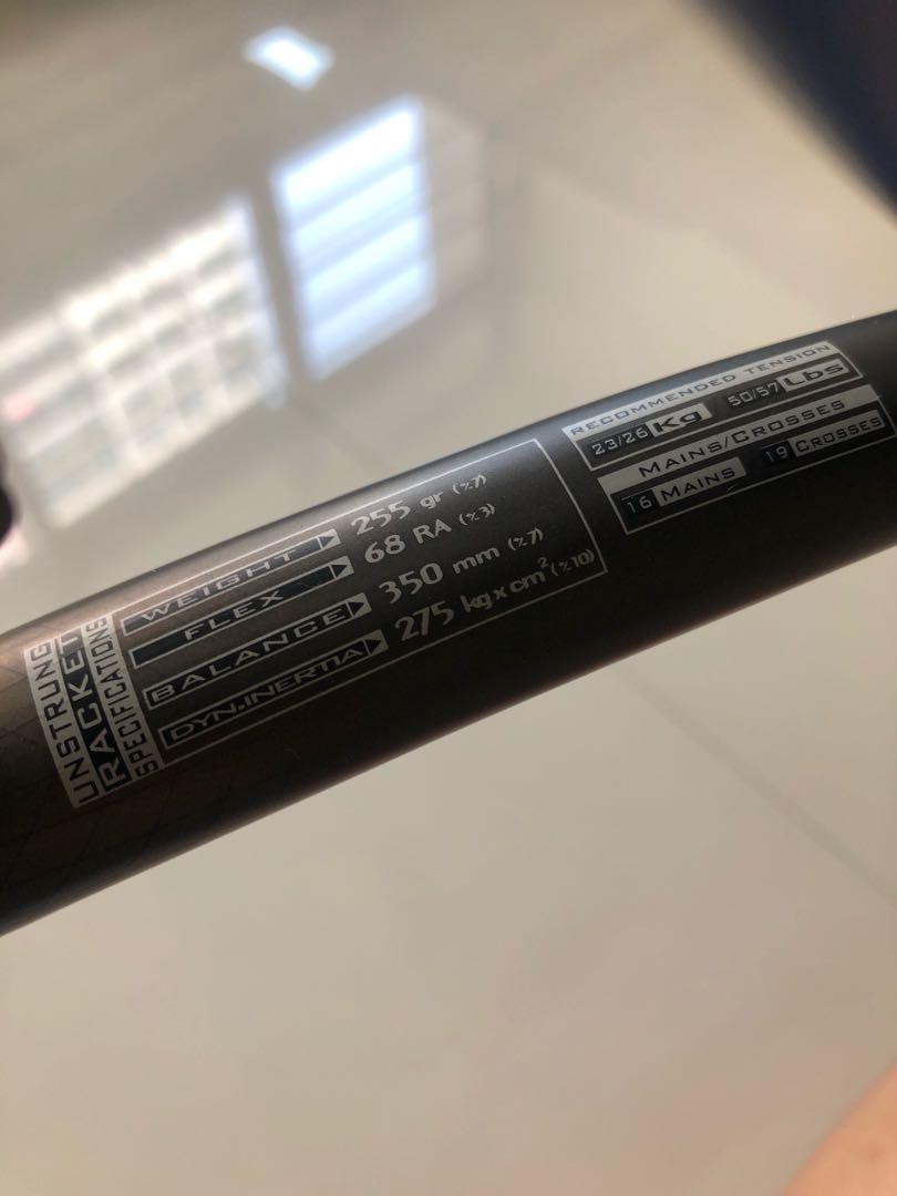 Tennis Racket (Babolat Zylon 360), Sports Equipment, Sports & Games ...