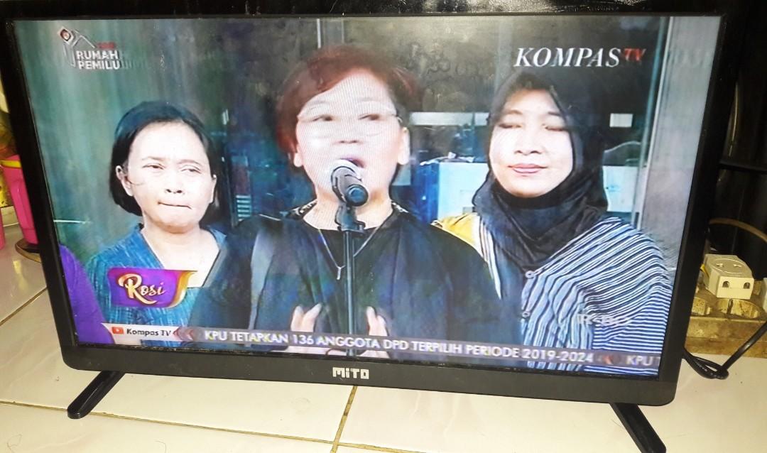 TV LED MITO 22 Inch Kondisi Normal,Mulus & No Minus., Elektronik, TV ...