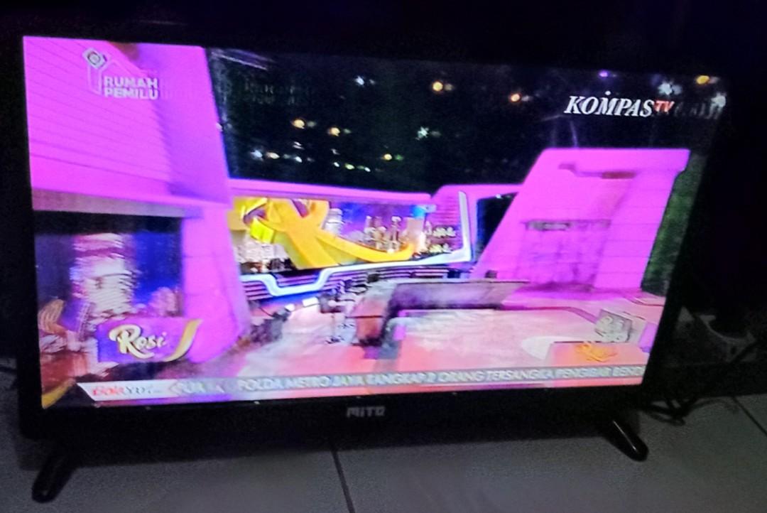 TV LED MITO 22 Inch Kondisi Normal,Mulus & No Minus., Elektronik, TV ...