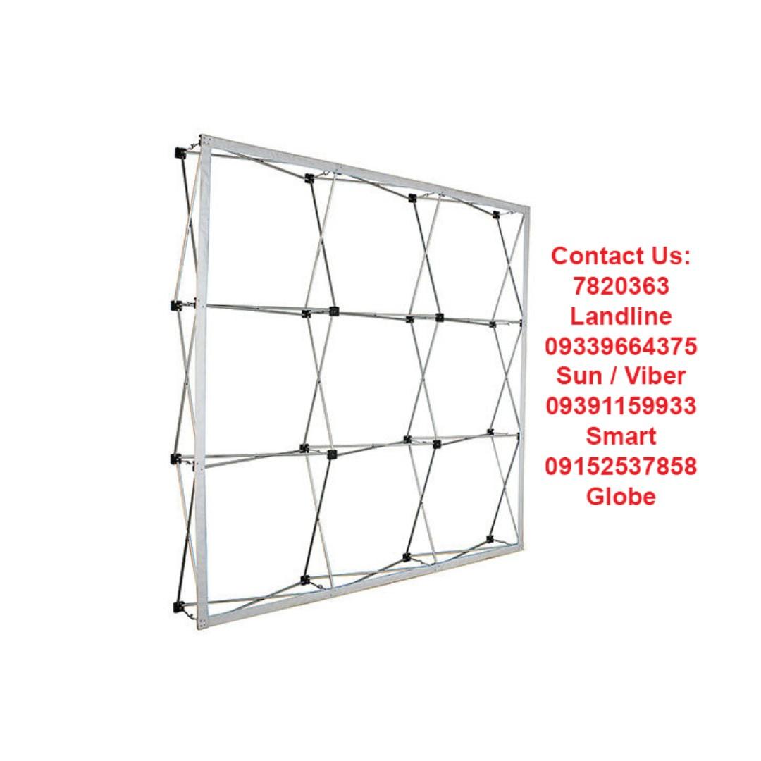 Velcro PopUp Wall Portable Backdrop Backboard Banner Stand Display 7 ...