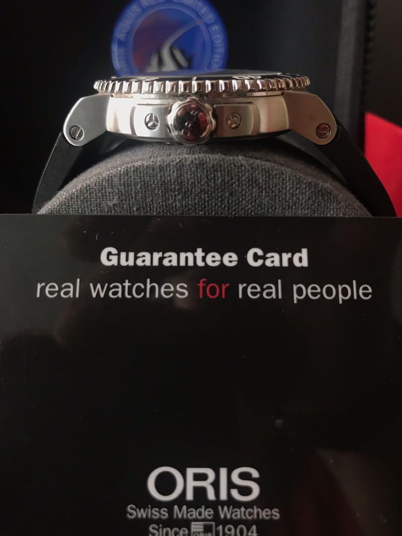 Oris Aquis Red Limited Edition, Luxury, Watches on Carousell