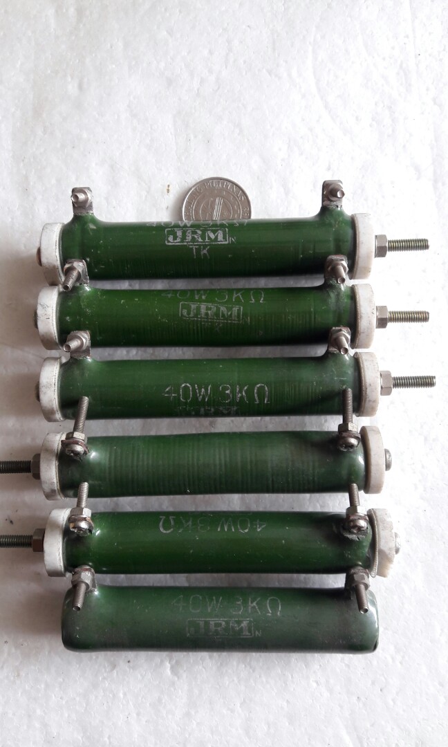 40w 3000 ohms Wirewound resistors, Commercial & Industrial ...