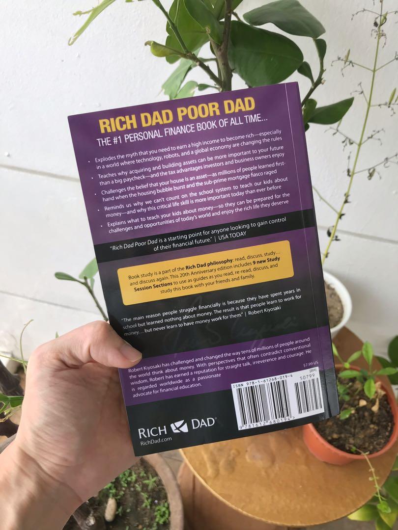 20th Anniversary Updated Rich Dad Poor Dad By Robert Kiyosaki Books