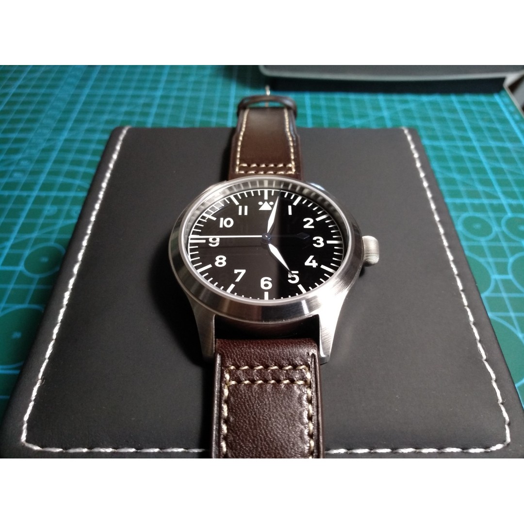 42mm Flieger Type-A Sapphire Crystal NH35 BGW-9 Sterile Dial Pilot's ...
