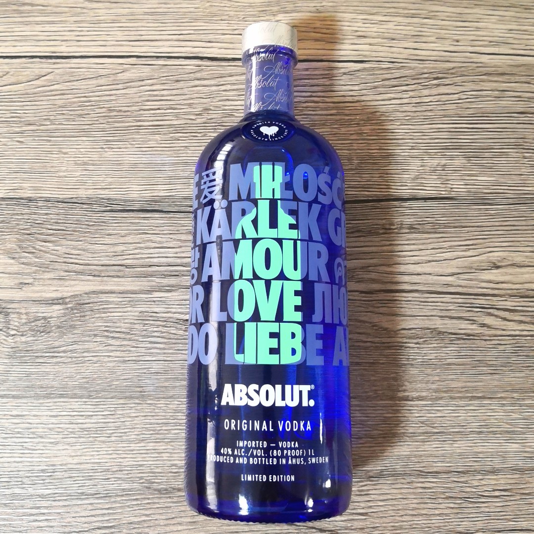 Absolut Vodka 1 Liter, Food & Drinks, Alcoholic Beverages on Carousell