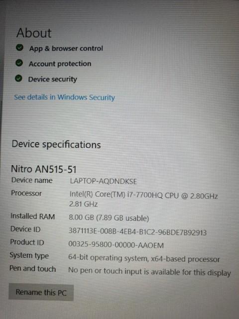 Acer Nitro Gaming Laptop, Computers & Tech, Parts & Accessories ...