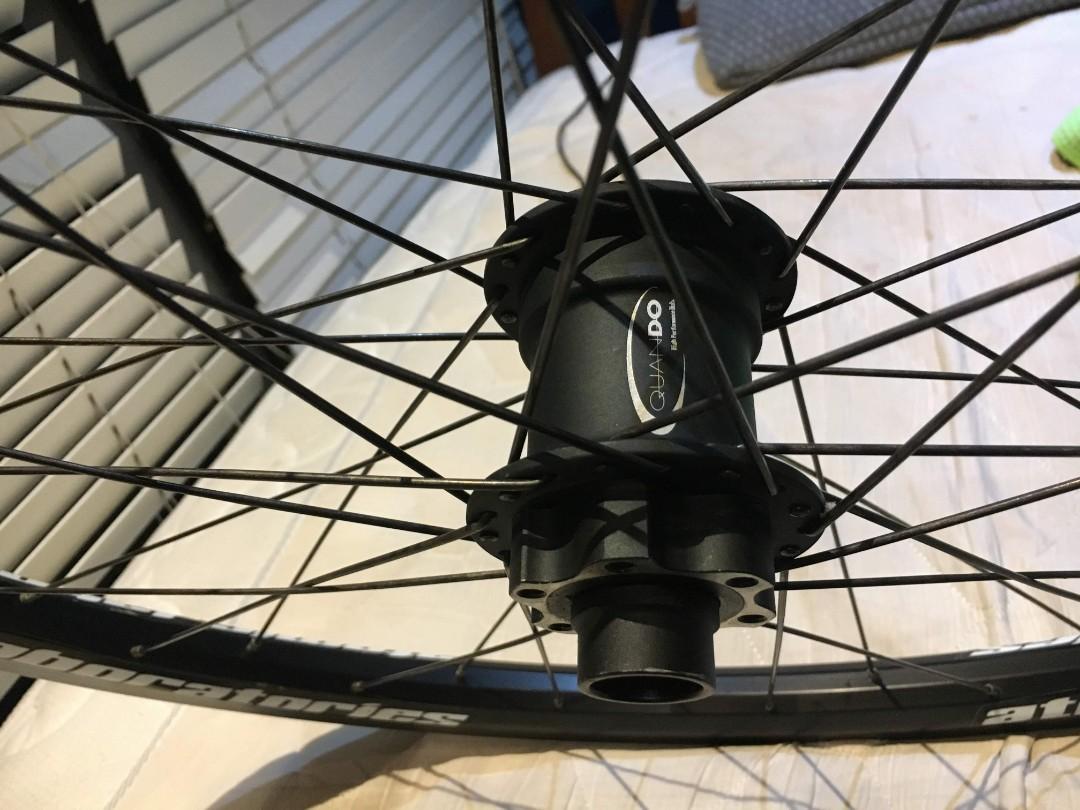 Atomic laboratories front wheel, Sports Equipment, Bicycles & Parts ...