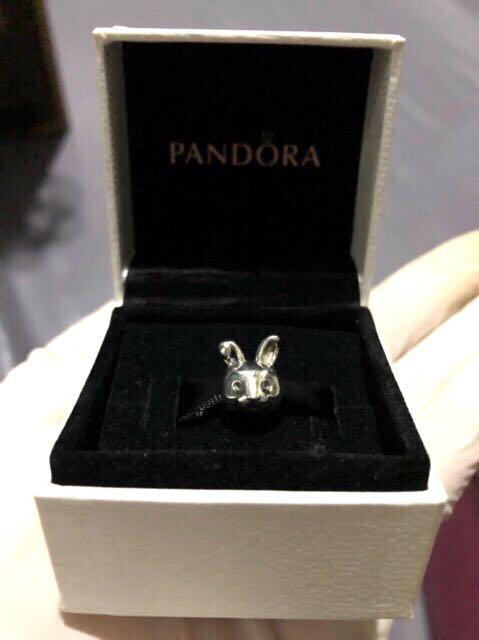 AUTHENTIC PANDORA REMARKABLE RABBIT CHARM, Women's Fashion, Jewelry ...