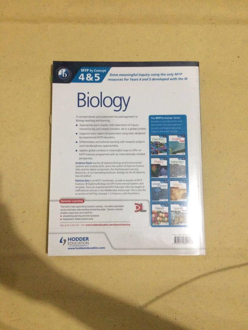 Biology for the IB MYP 4 & 5 : By Concept, Buku & Alat Tulis, Buku ...