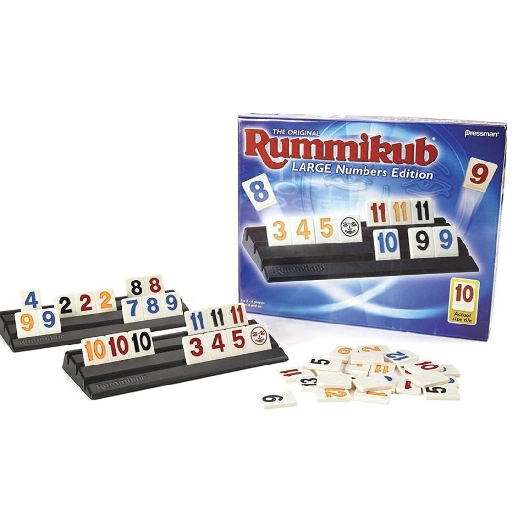 BNIB: Authentic The Original Rummikub Large Numbers Edition by Pressman ...