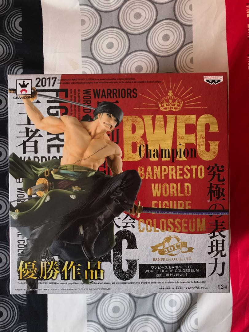 BWFC 2017 Zoro and Mihawk set. Japanese Ver., Hobbies & Toys, Toys & Games on Carousell