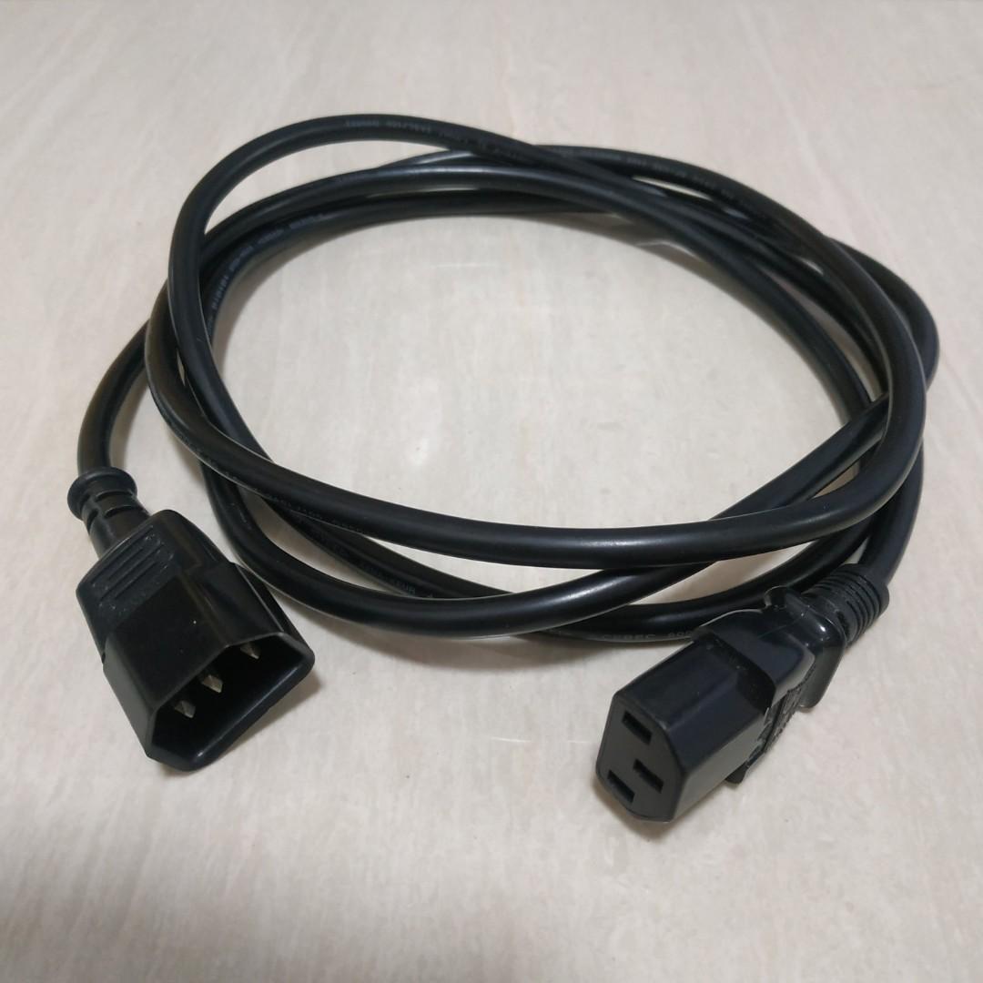 C5 C7 C13 C14 C15 Power Cable 2-Pin 3-Pin UK SG Plug Kettle Head Mickey ...
