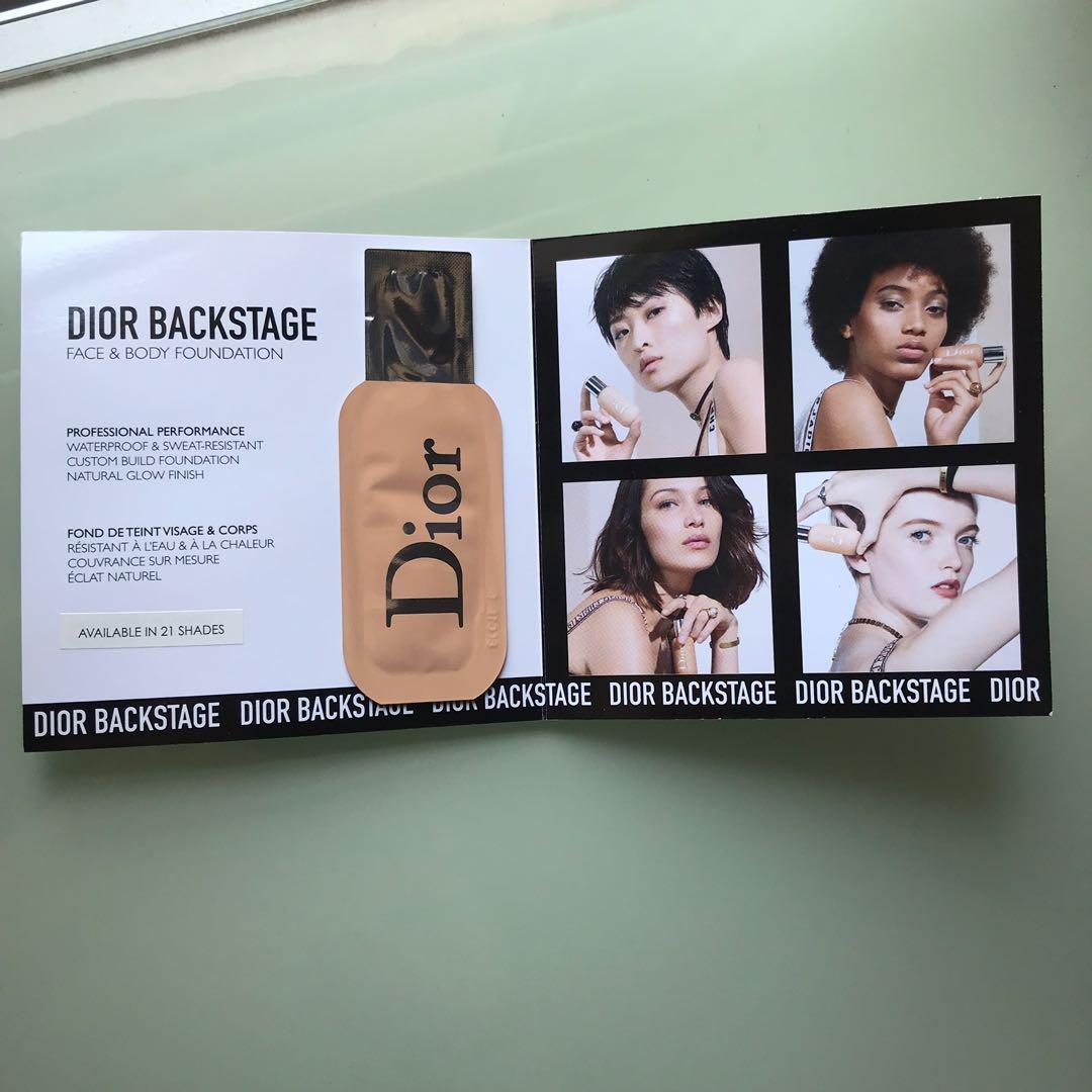 Dior face & body foundation sample, Beauty & Personal Care, Face ...