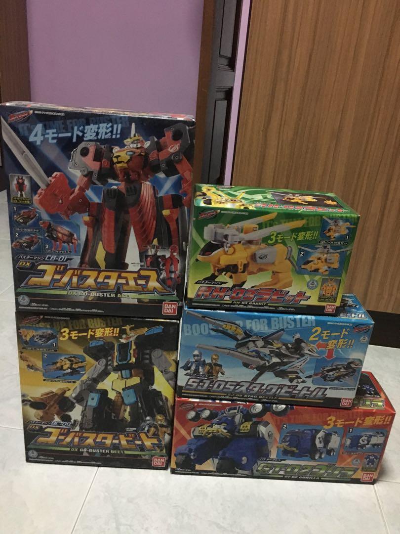 Dx Go-buster Set, Hobbies & Toys, Toys & Games on Carousell